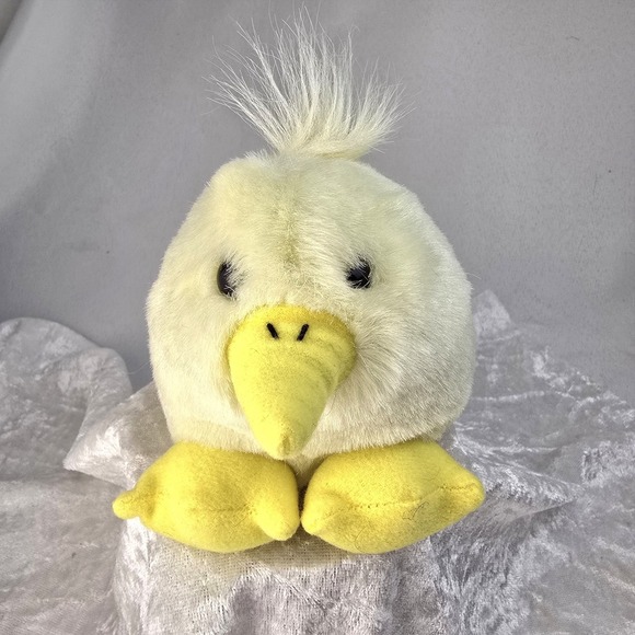 SWIBCO | Toys | Vintage 994 Swibco Puffkins Peeps The Yellow Chick Puffkin Plush Stuffed Toy ...